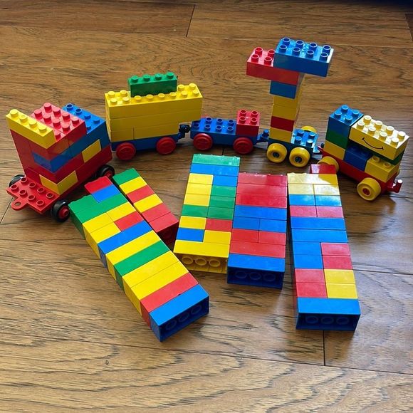 Lego | Toys | Legotrain Duplo Building Set Variety Blocks And Train ...